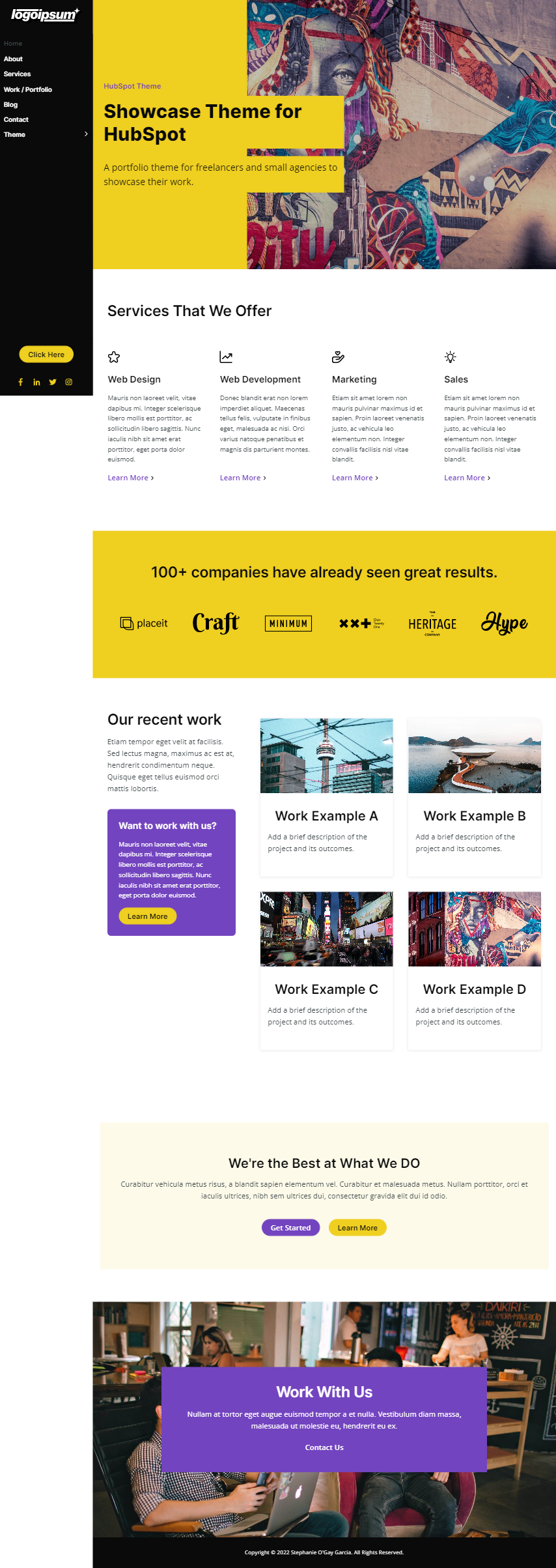 Showcase Theme by Stephanie O'Gay Garcia